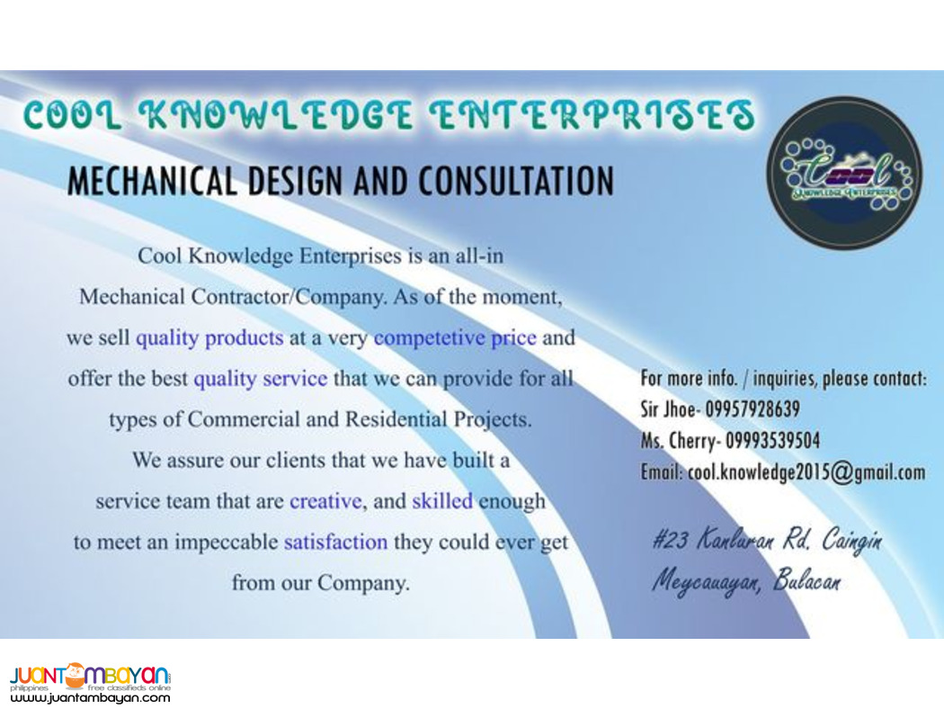 Mechanical Design/ Mechanical Consultation