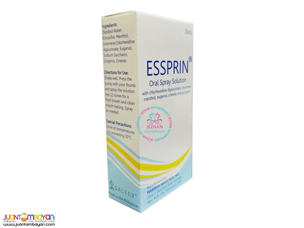 Essprin AdultOral Spray Solution 20ml