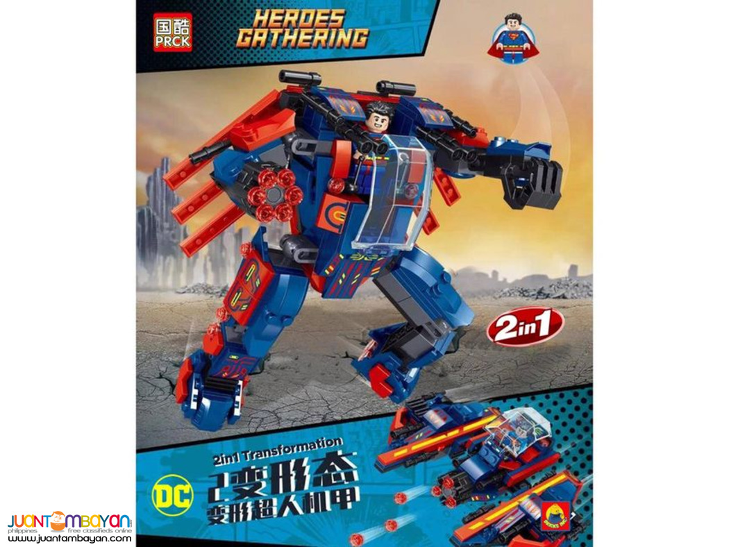 PRCK™ 64083 Superman™ The Last Son of Krypton Transformation Mech
