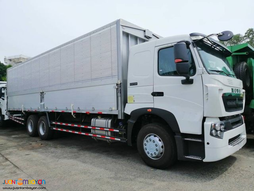 HOWO A7 EURO4 10 & 12 WHEELER WING VAN