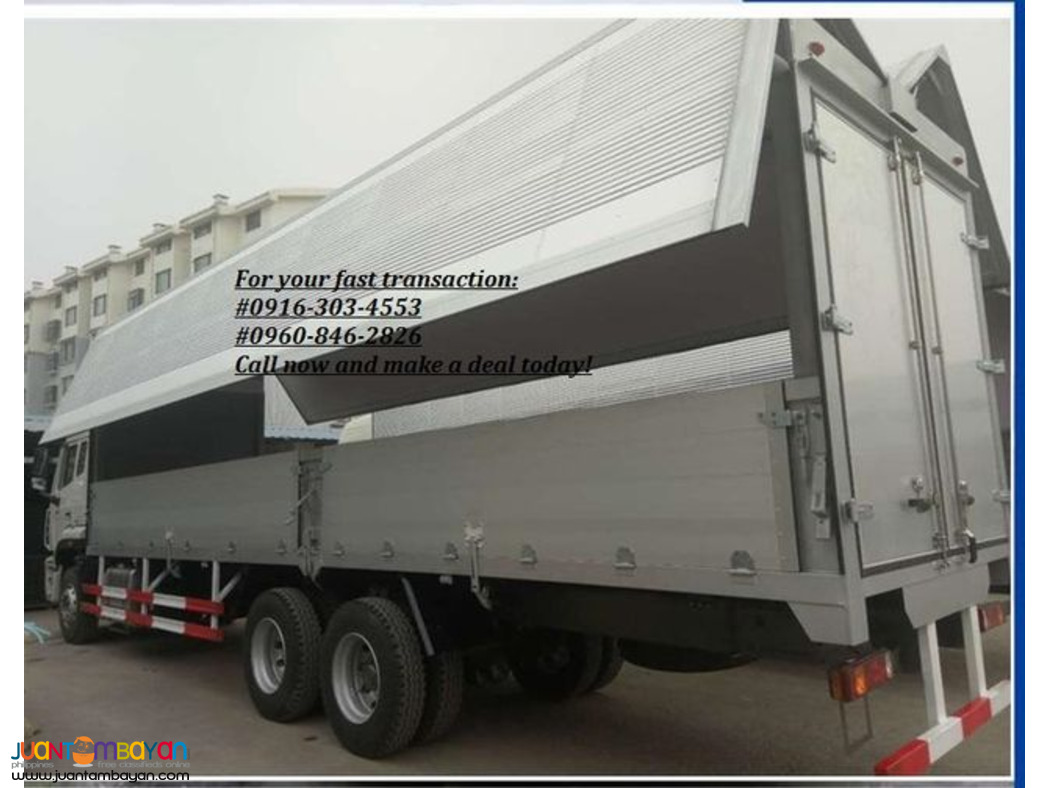 02. howo 10w wing van