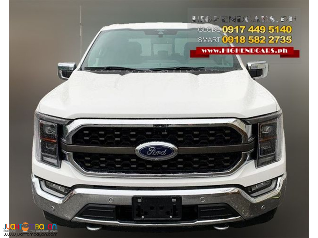 2021 FORD F150 KING RANCH NEW GENERATION WHITE