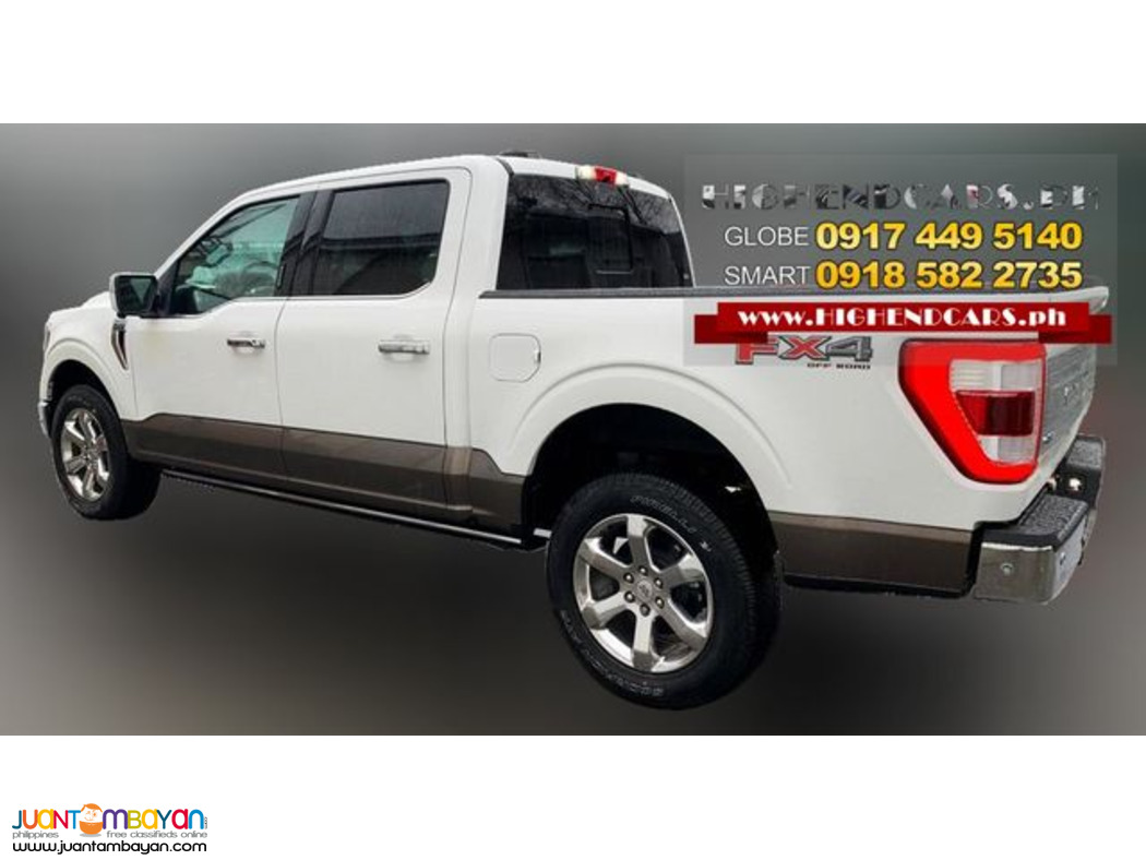 2021 FORD F150 KING RANCH NEW GENERATION WHITE