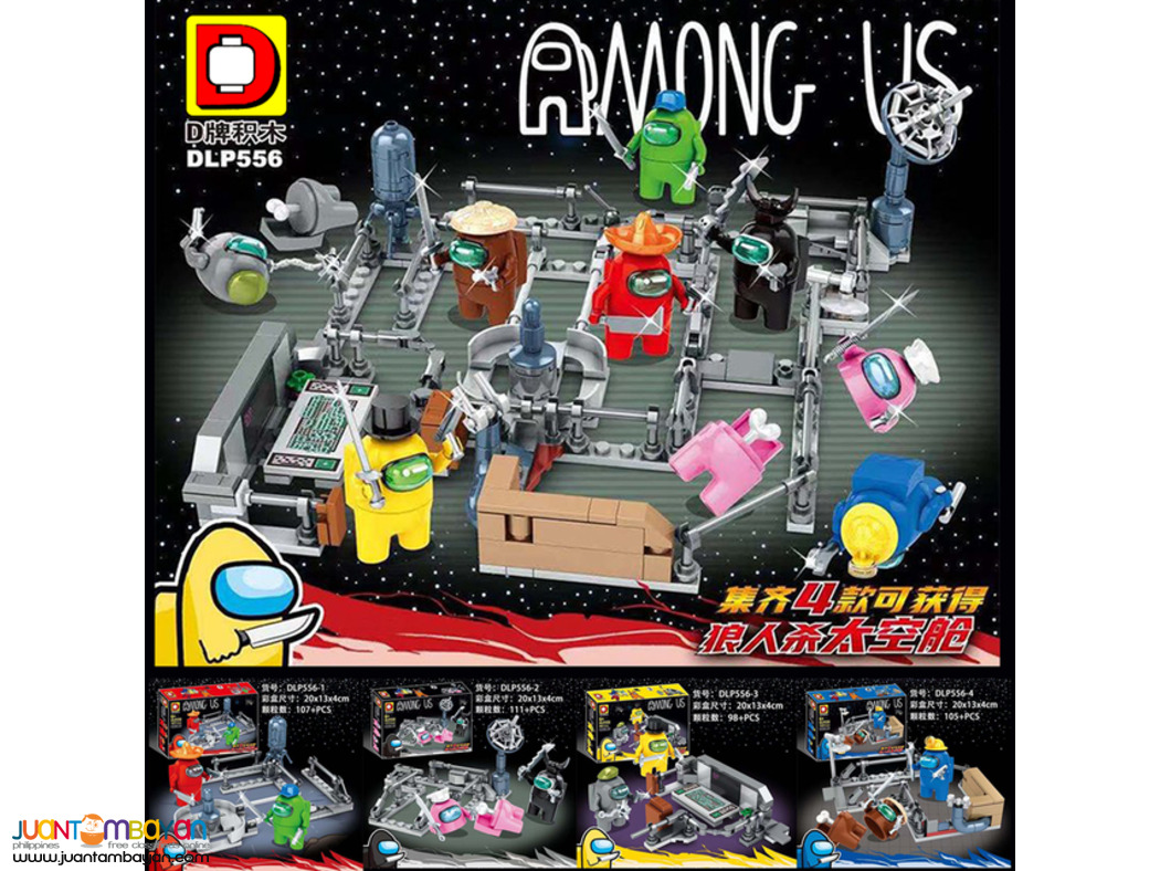 DLP™ Among Us Space Capsule 4in1 Set