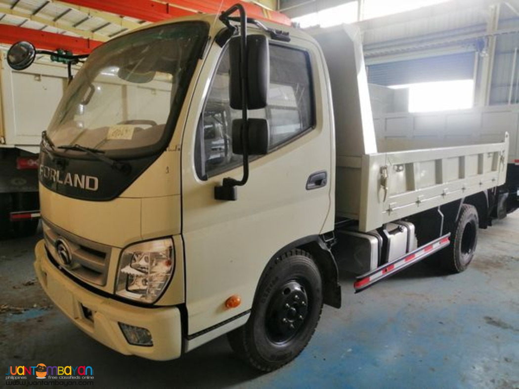 FORLAND MINI DUMP TRUCK 3 CBM, ISUZU ENG.