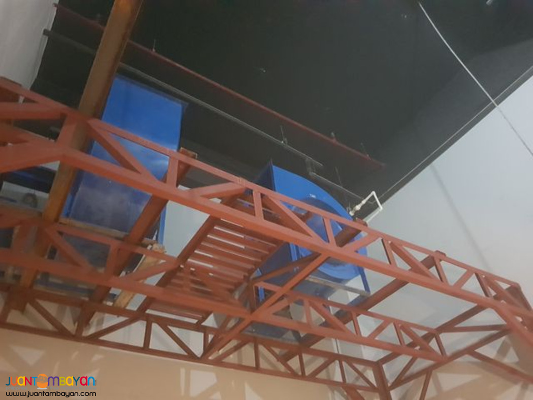 Exhaust/Fresh Air motor and Blowers-Supply and Install