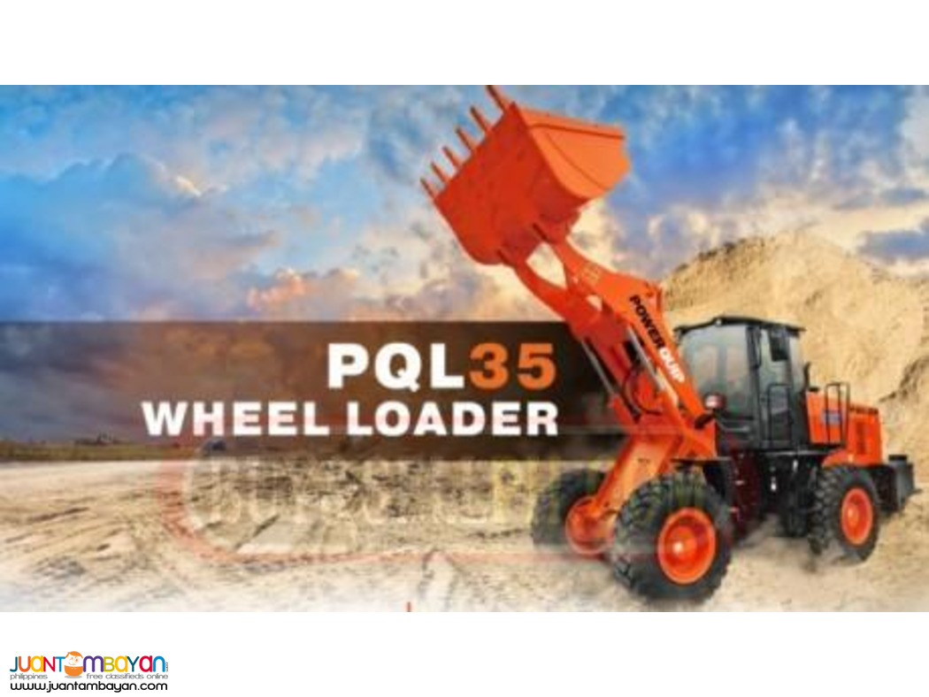 PQL35 POWERQUIP WHEEL LOADER, WEICHAI ENG, 2.0CBM