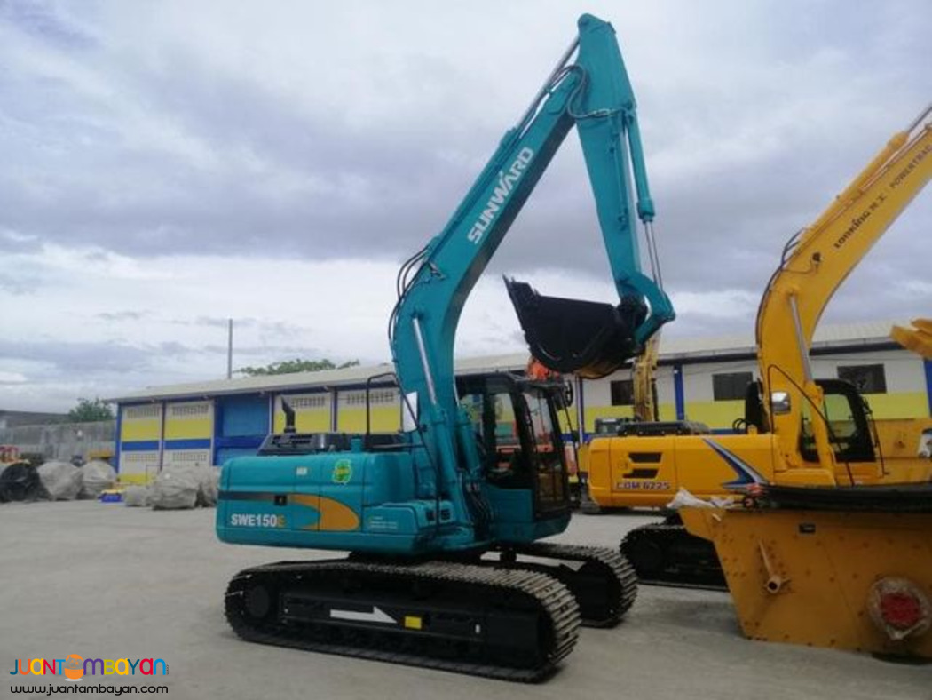SWE150 SUNWARD EXCAVATOR, CHAIN TYPE, ISUZU ENGINE, 0.6 CBM