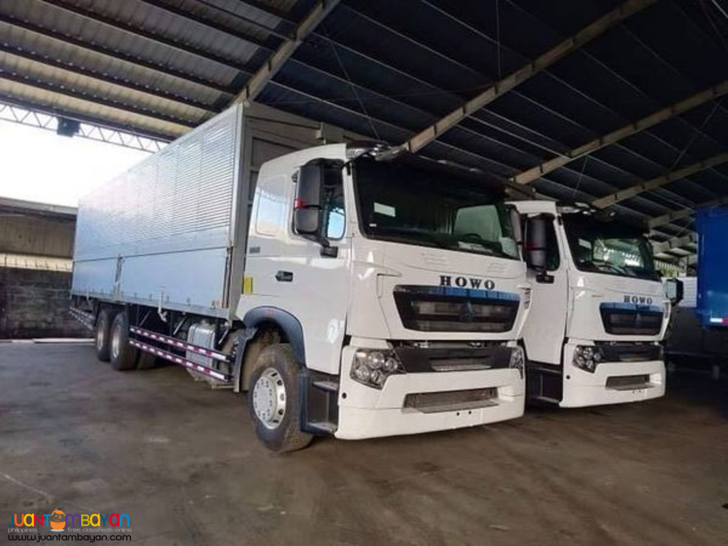 HOWO A7 10-WHEELER WING VAN 10 WHEELER 32-FT