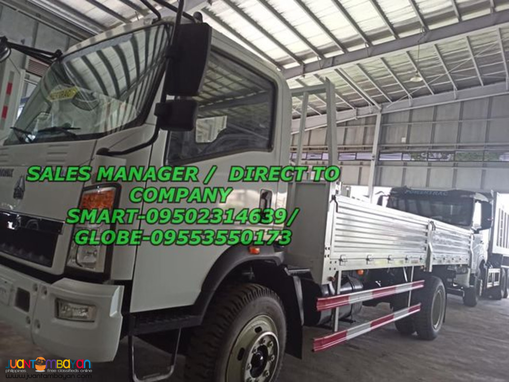 HOWO DROP SIDE 4W, Engine: JE493ZLQ4 08 HP EURO 4(1-3 TONS) 4x2 (11FT)