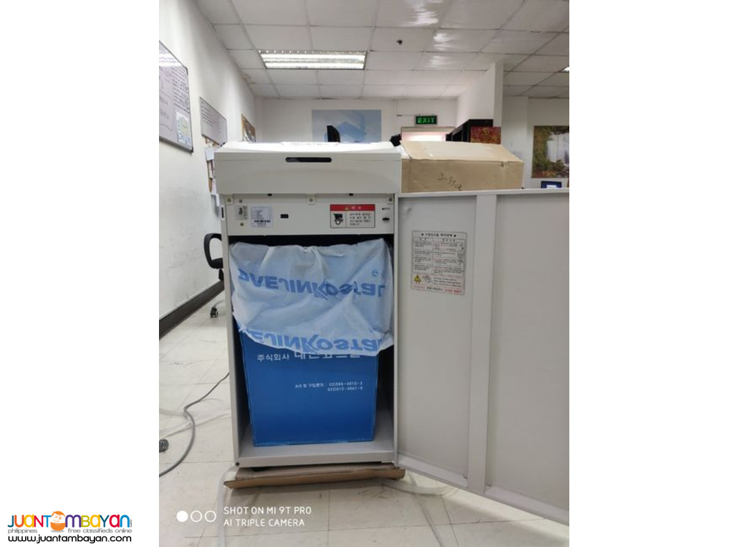 Daejin Kostal KS-1310C, Heavy Duty Paper Shredder Machine