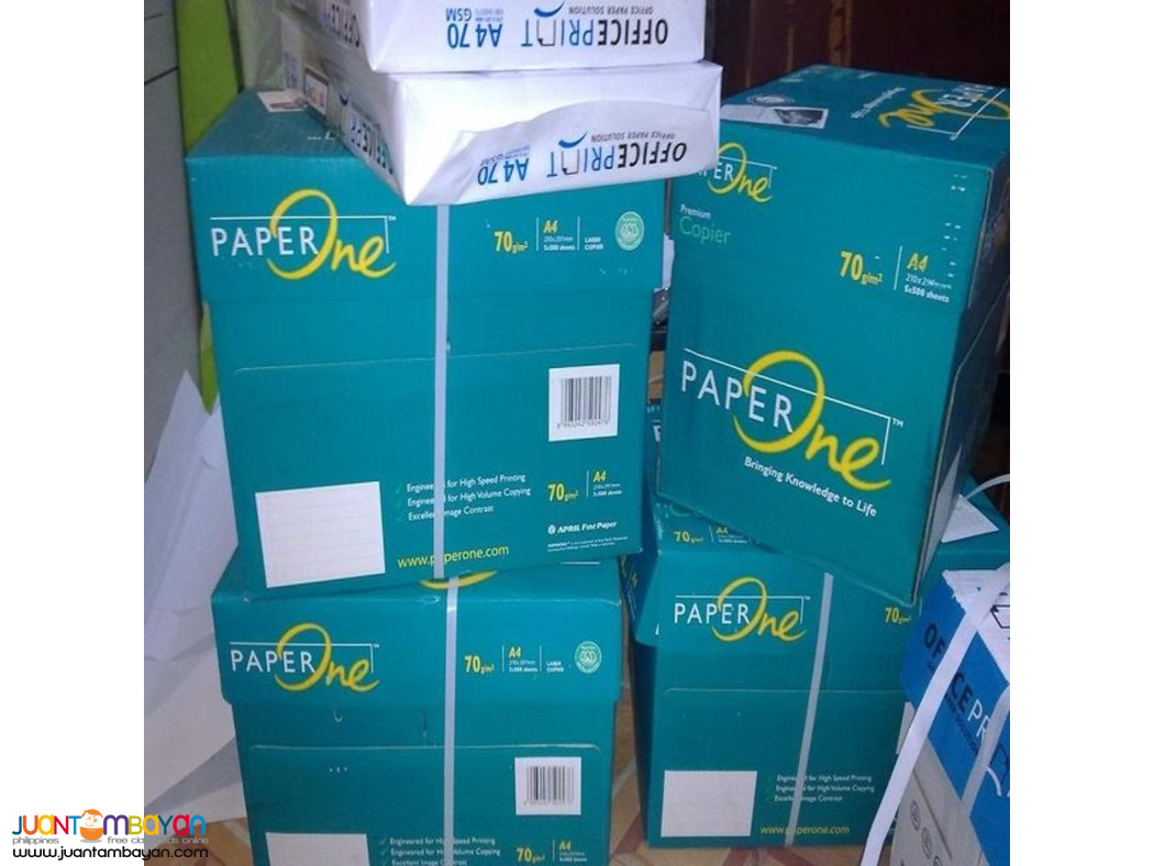 Original PaperOne A4 Paper One 80 GSM