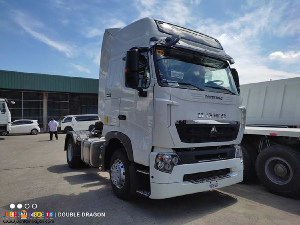 HOWO A7 6W TRACTOR HEAD, 4X2, EURO 4, 380HP, HR/LR