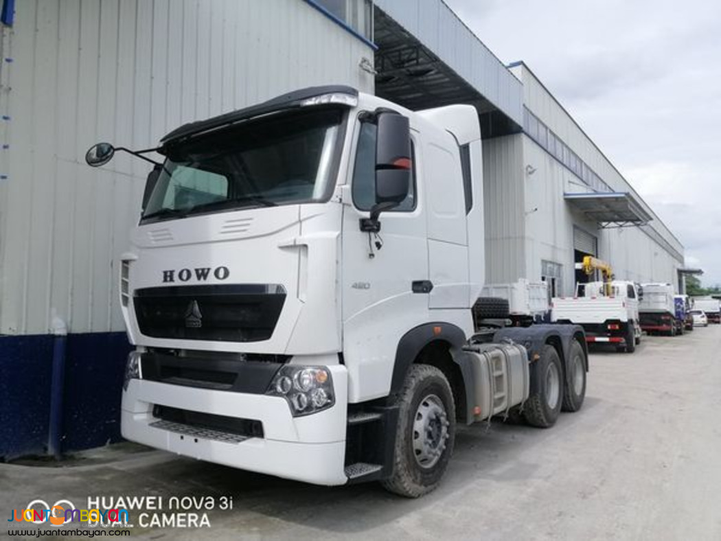 HOWO A7 TRACTOR HEAD 10W 6X4, EURO 4, 420HP, HIGH CAB
