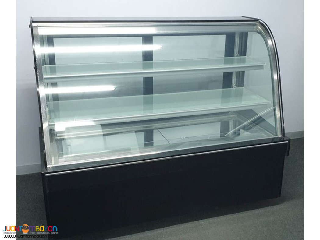 NEW! CAKE CHILLER DISPLAY (5FT. Curved Glass)
