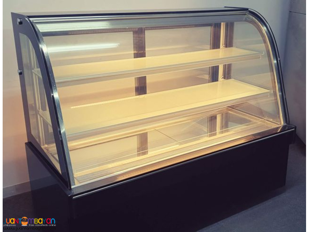NEW! CAKE CHILLER DISPLAY (5FT. Curved Glass)