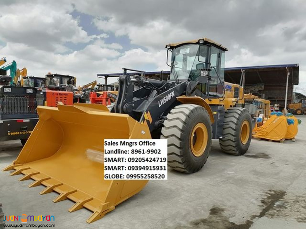 xcmg lw500fn wheel loader 3cbm for sale