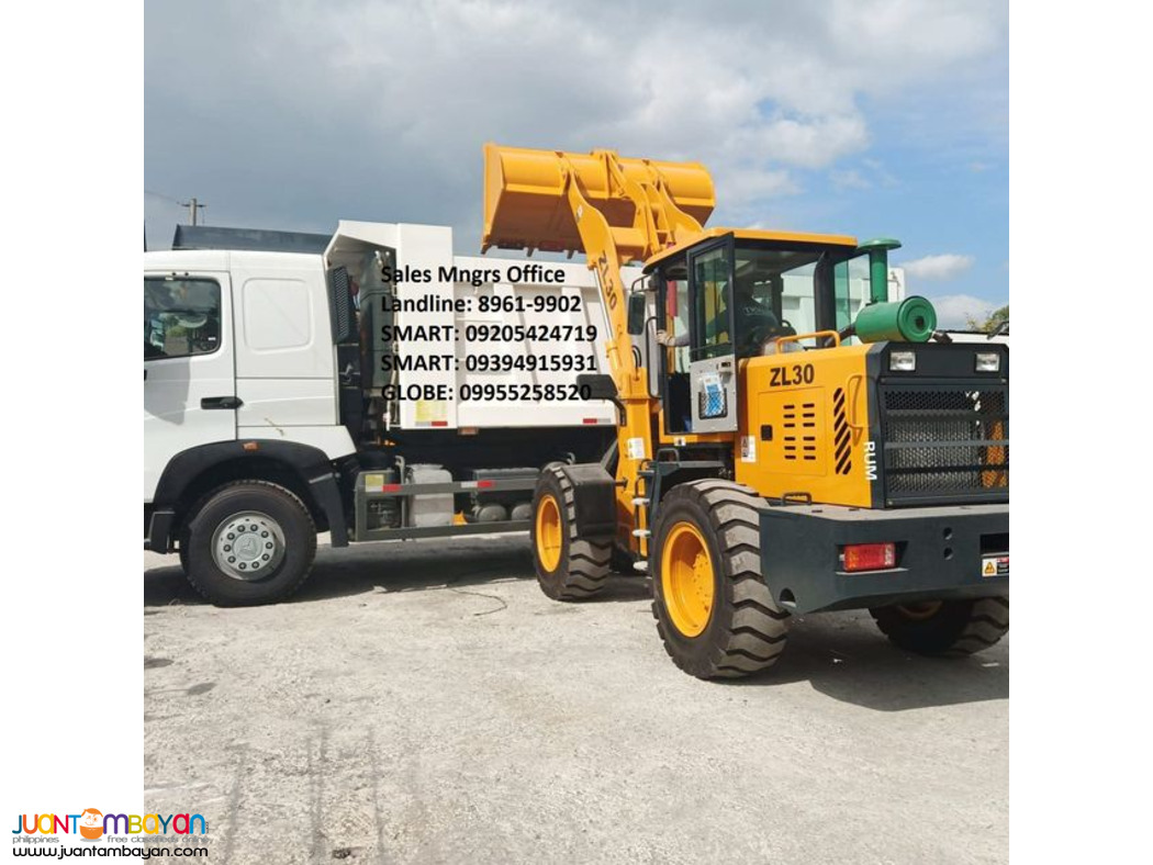 zl30/hq30 wheel loader 1.7cbm-2cbm for sale
