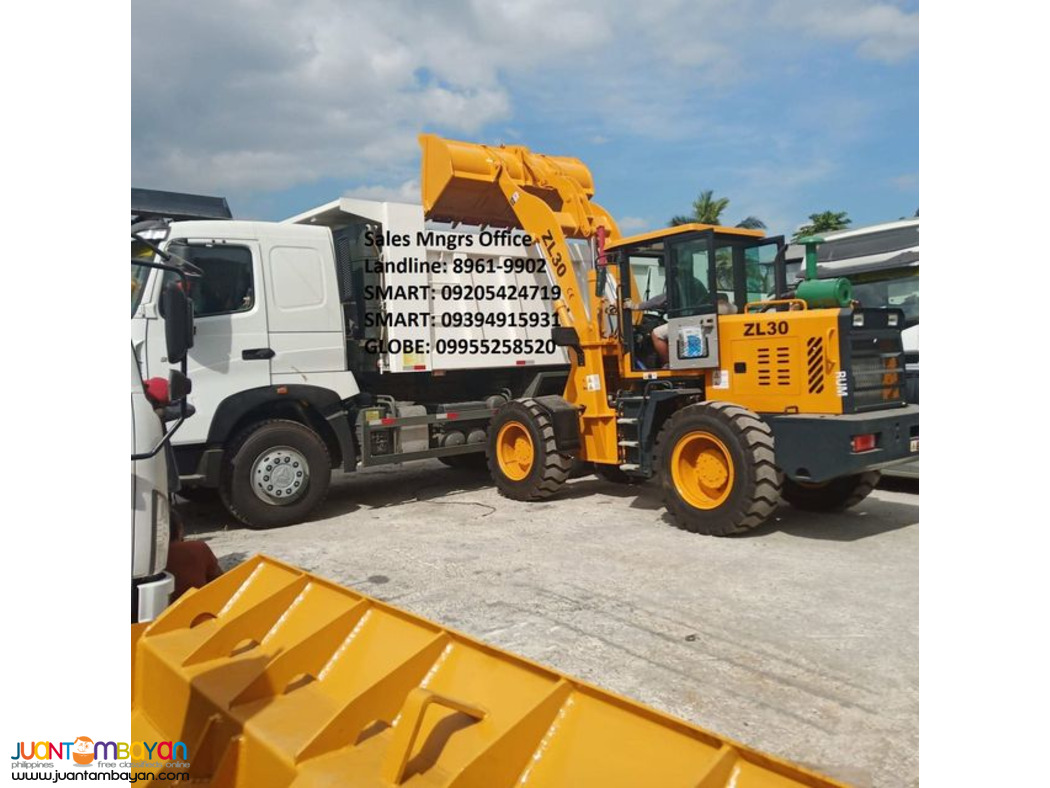 zl30/hq30 wheel loader 1.7cbm-2cbm for sale