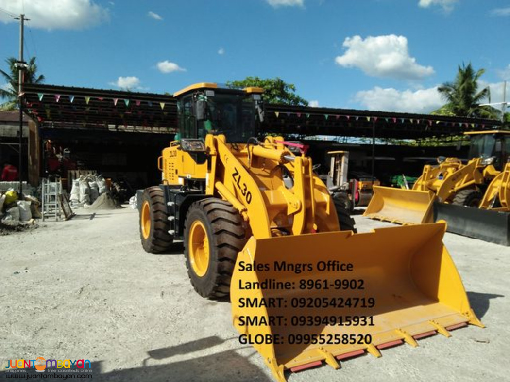 zl30/hq30 wheel loader 1.7cbm-2cbm for sale