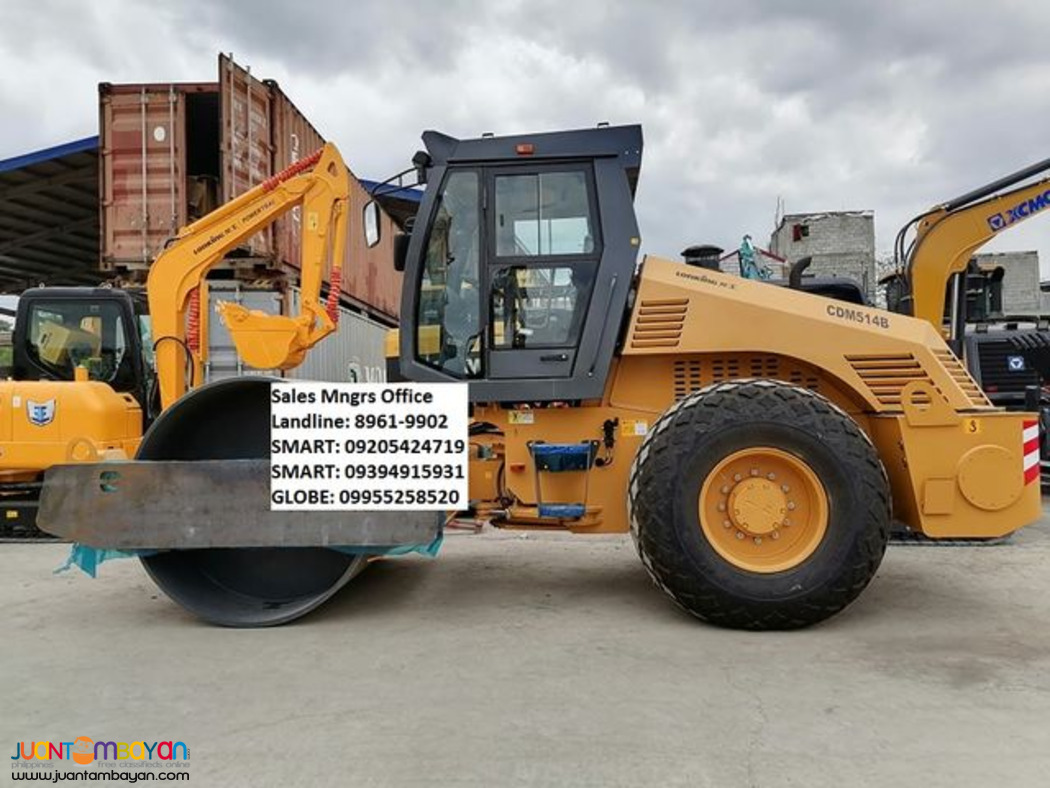 lonking cdm514b pizon 14 tons road roller compactor for sale