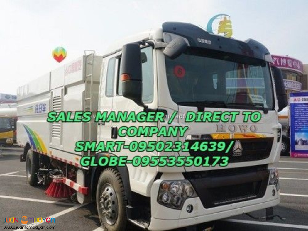 HOWO STREET WEEPER TRUCK HOMAN H3 6W, 4X2 150HP, EURO 4, (9CBM)