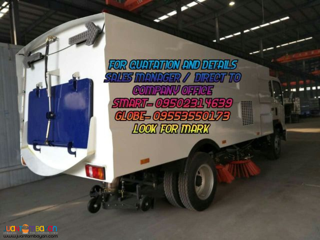 HOWO STREET WEEPER TRUCK HOMAN H3 6W, 4X2 150HP, EURO 4, (9CBM)