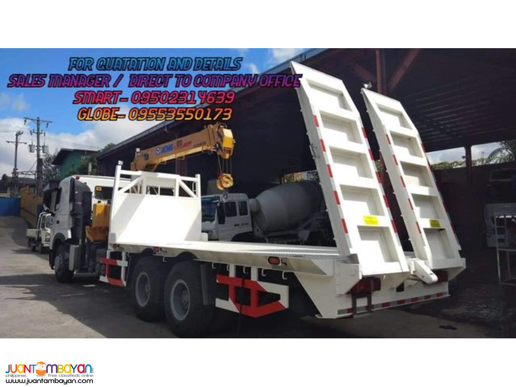 SELF-LOADING TRUCK HOWO A7 10W, 6X4, EURO 4, 380HP