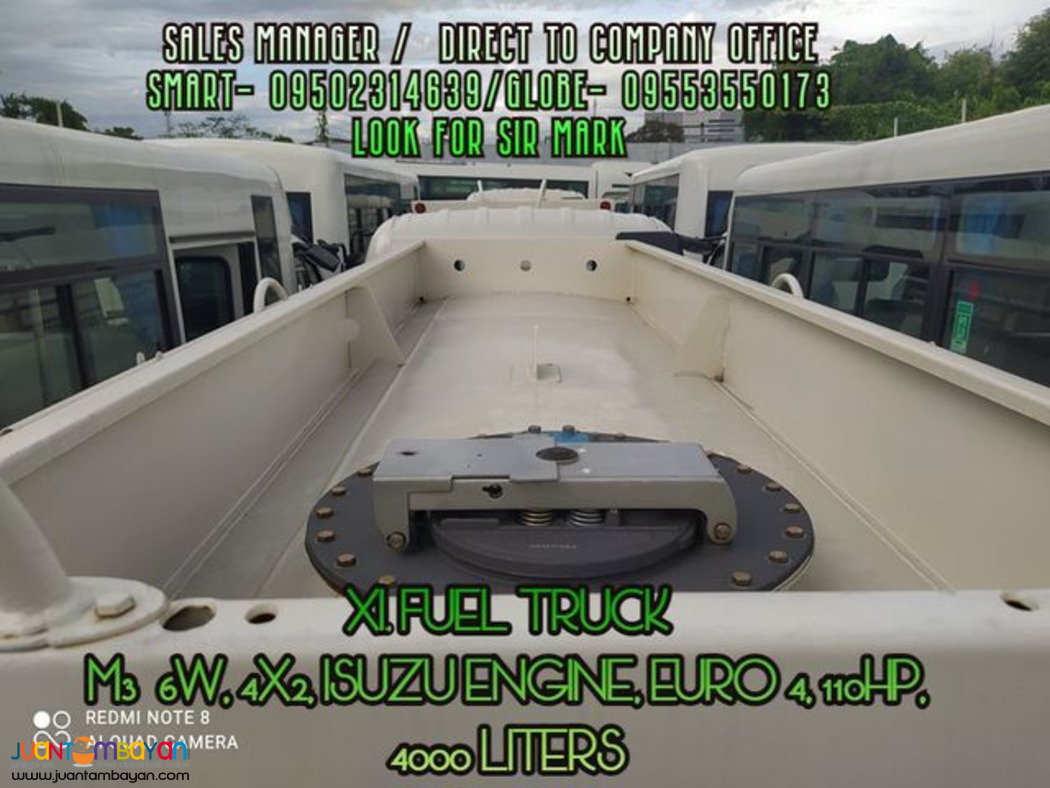 FORLAND FUEL TRUCK M3 6W, 4X2, ISUZU ENGINE, EURO 4, 110HP, 4000