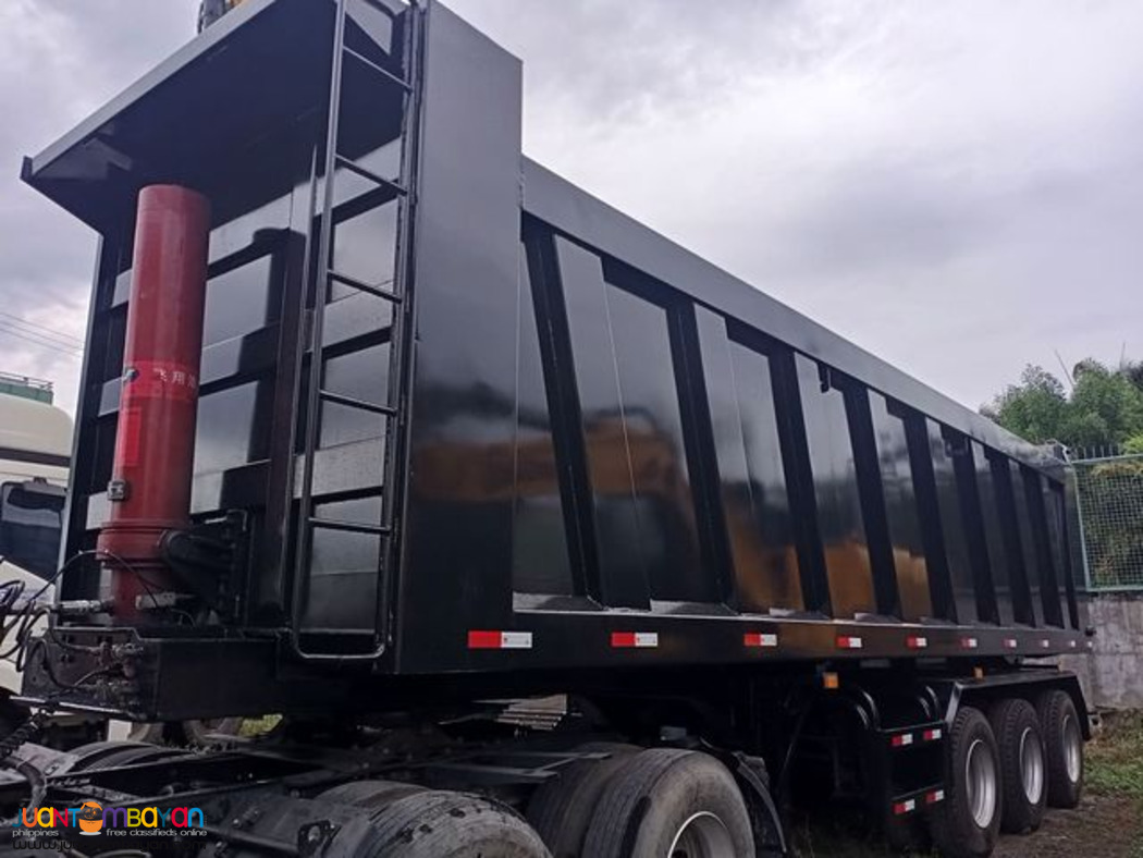 TRI AXLE TRAILER DUMP 40-CBM / brand new