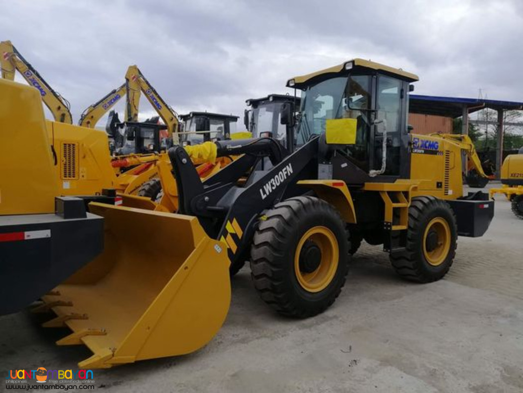 XCMG LW300 WHEEL LOADER, WEICHAI ENGINE, 1.8 CBM