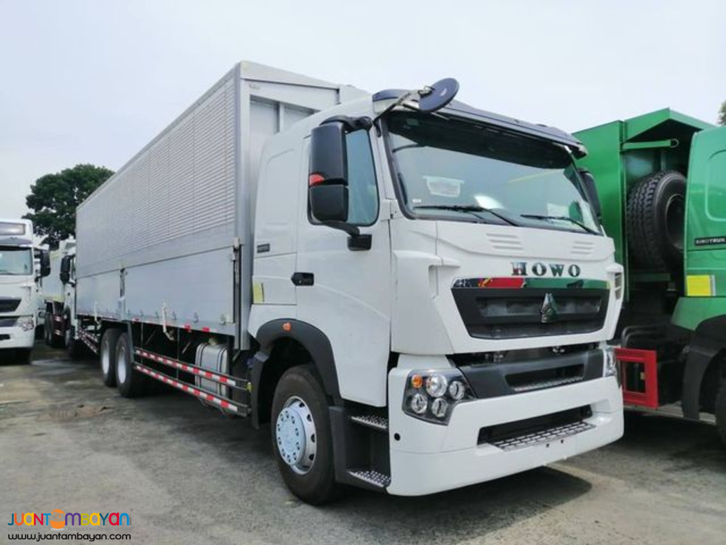 HOWO A7 WINGVAN 10W, 6X4, 380HP, 32FT, EURO 4
