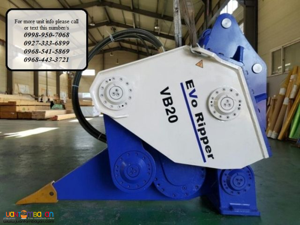 Vibro Ripper VB20 hydraulic excavator.2021