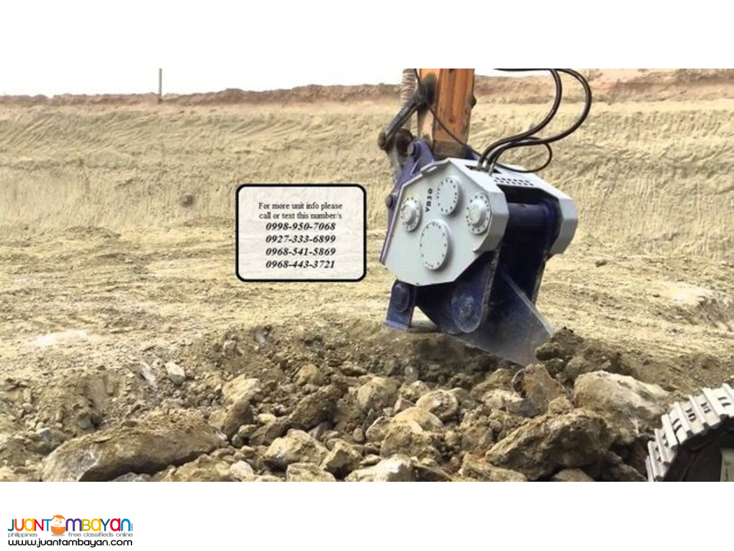 Vibro Ripper VB20 hydraulic excavator.2021