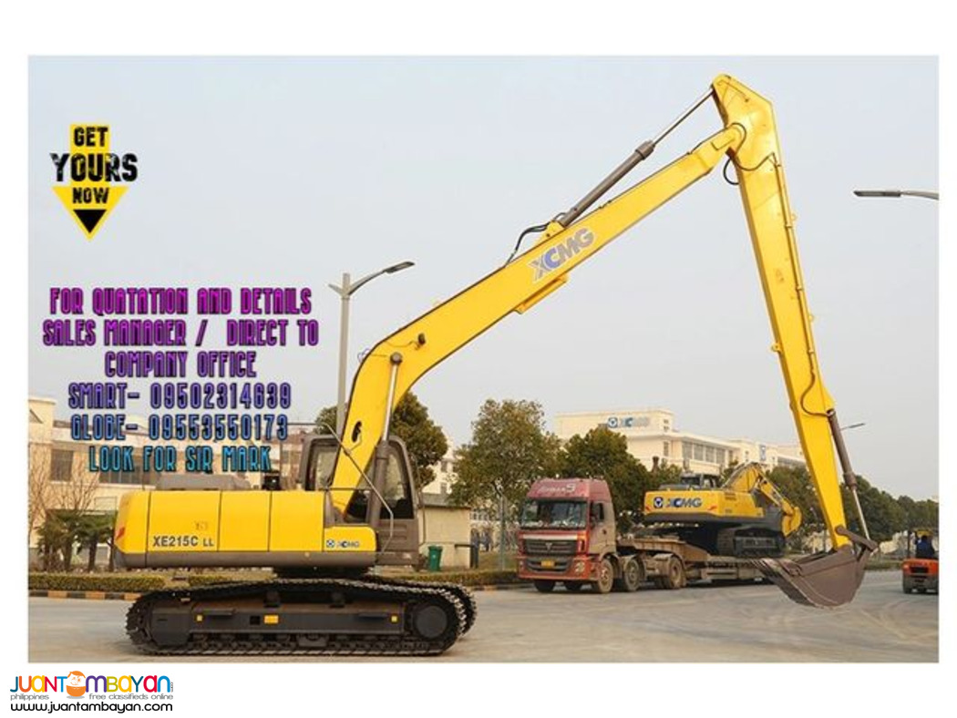 Brand New XCMG Backhoe Chain Type XE215C 1.0 CBM