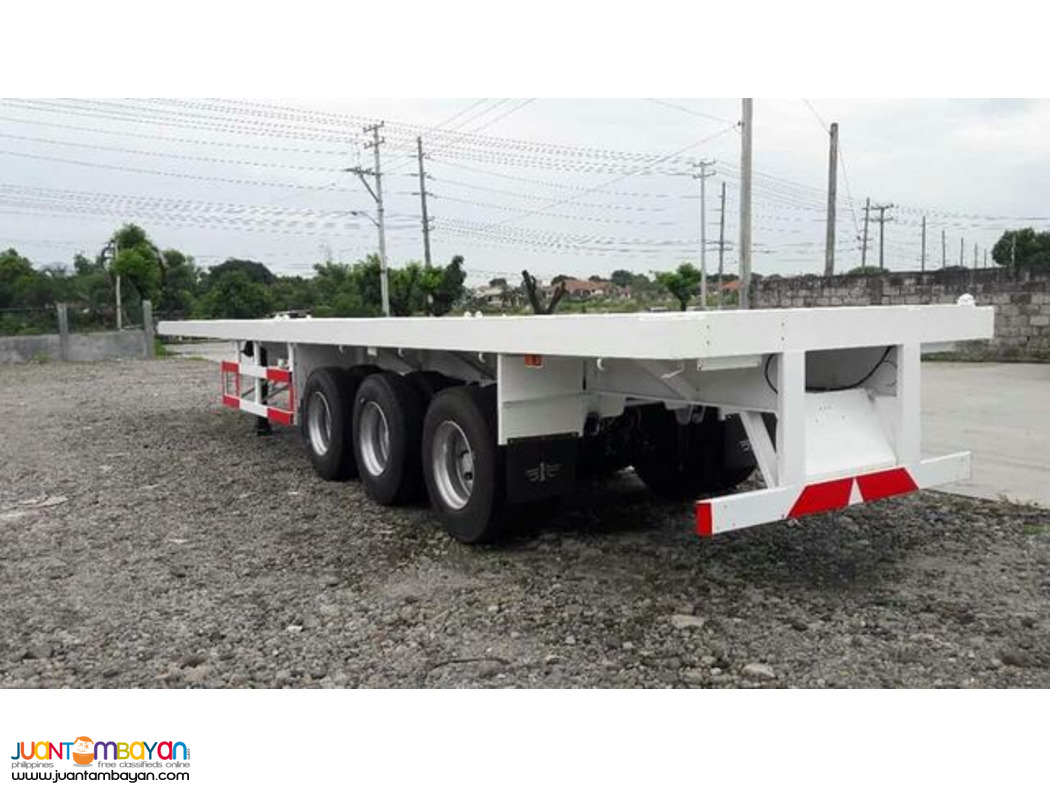 12 WHEELERS SKELETAL TRAILER TRI AXLE 40FT 40TONS
