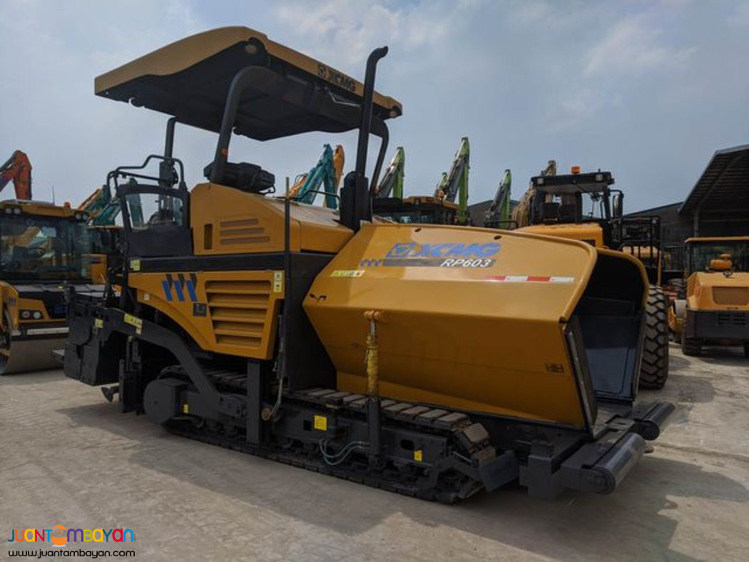 XCMG RP603 CRAWLER ASPHALT PAVER, 6M MAX. PAVING WIDTH 6 MTRS
