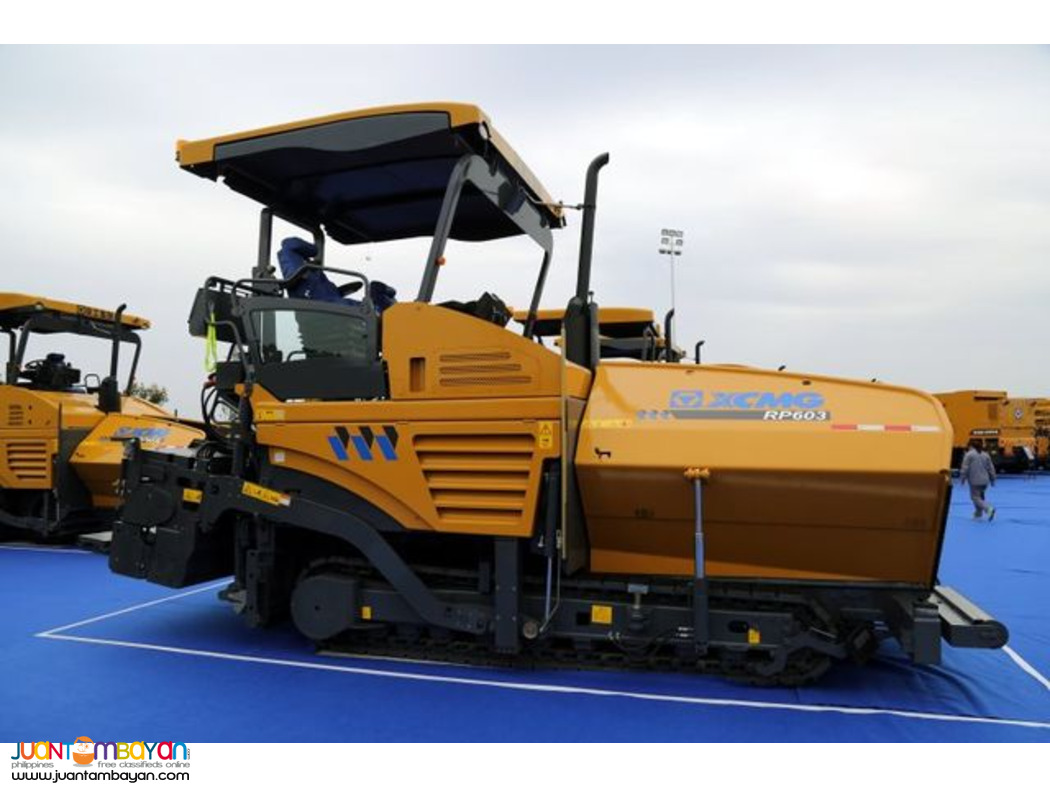 XCMG RP603 CRAWLER ASPHALT PAVER, 6M MAX. PAVING WIDTH 6 MTRS