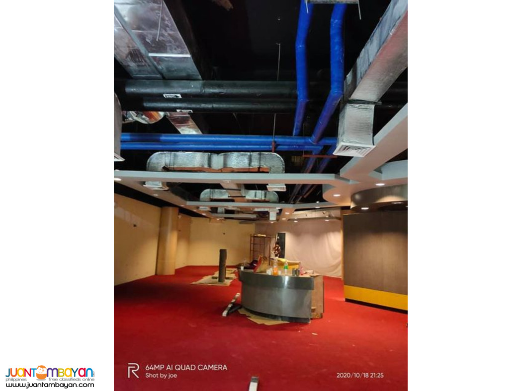Installation of ducting works in Offices(W/Supply)