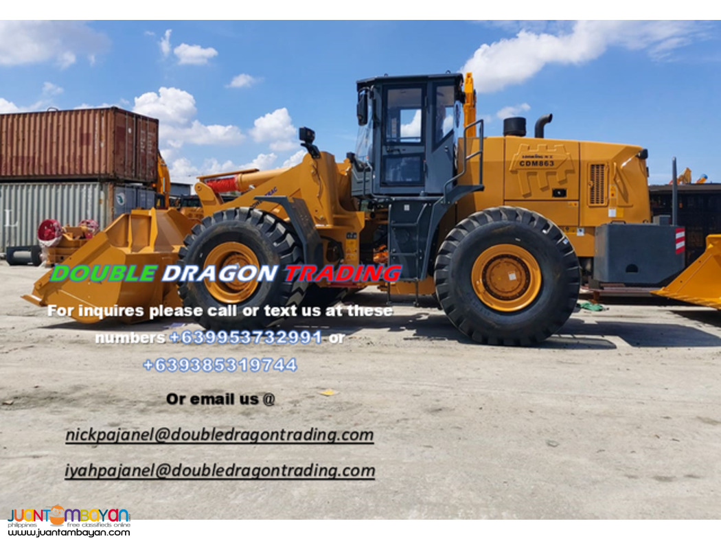LONKING CDM863 WHEEL LOADER WEICHAI ENGINE, 4.2 CBM