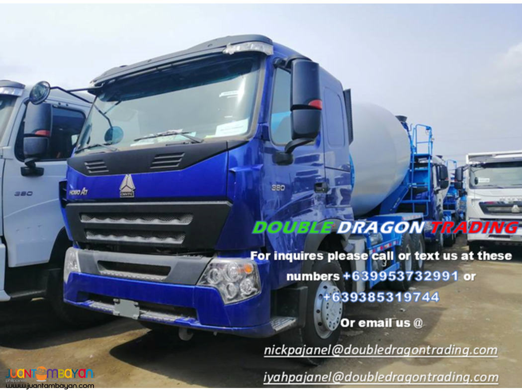 SINOTRUK HOWO A7 6X4 TRANSIT MIXER 10 CUBIC EURO 4