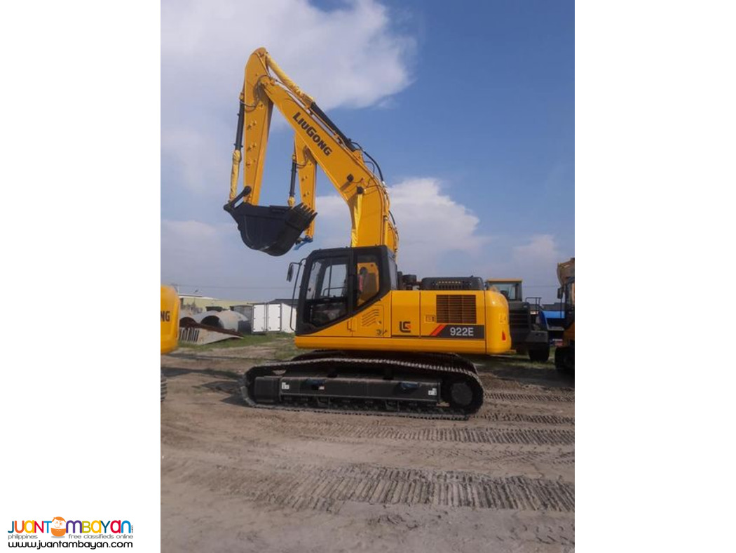 LIUGONG CLG922E EXCAVATOR CHAIN TYPE CUMMINS ENGINE 1.0M³