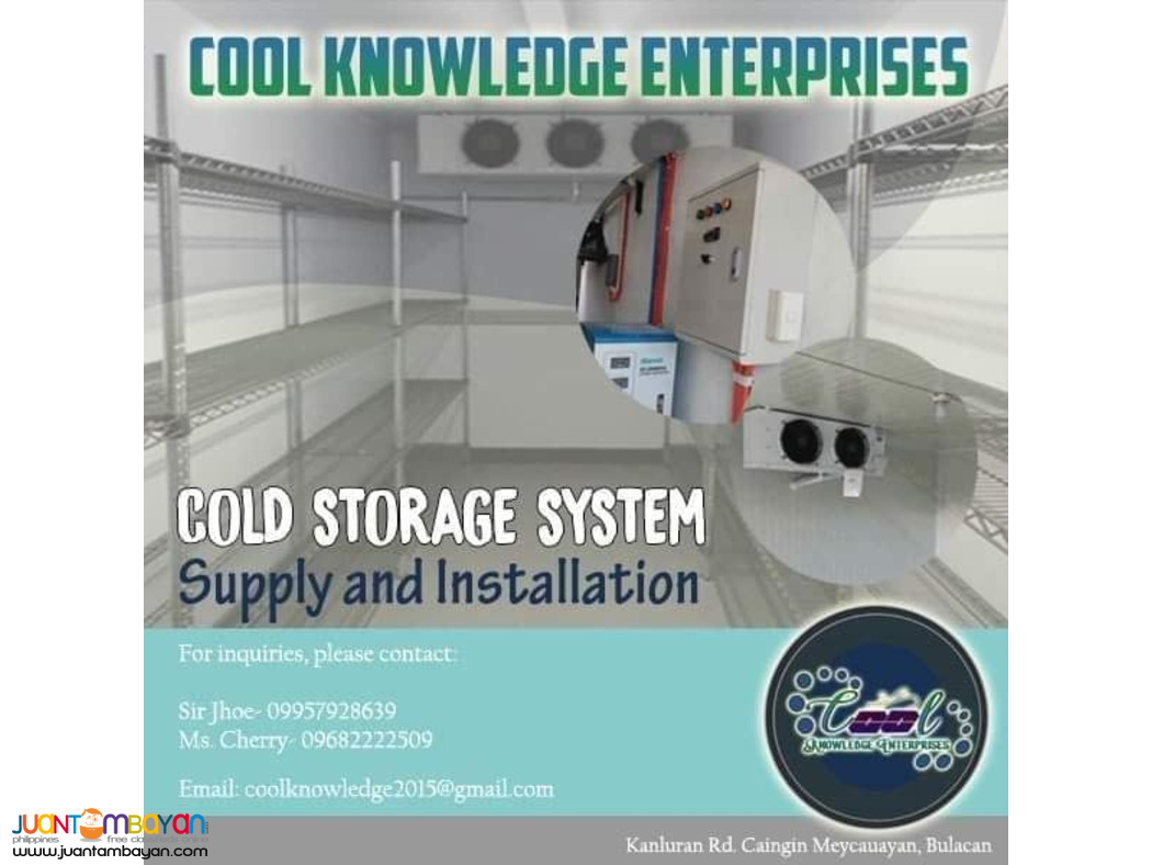 Services/Supply - Cold Storage System ** CKE Bulacan