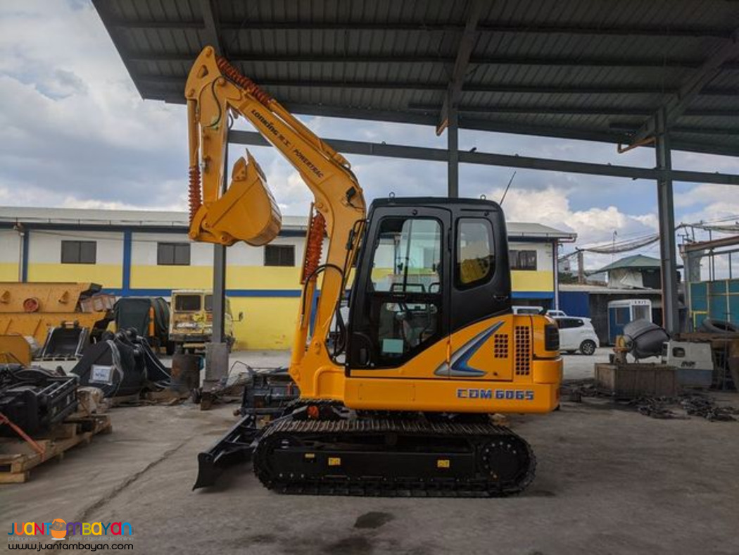 LONKING CDM6065 MINI BACKHOE W/ DOZER / brand new