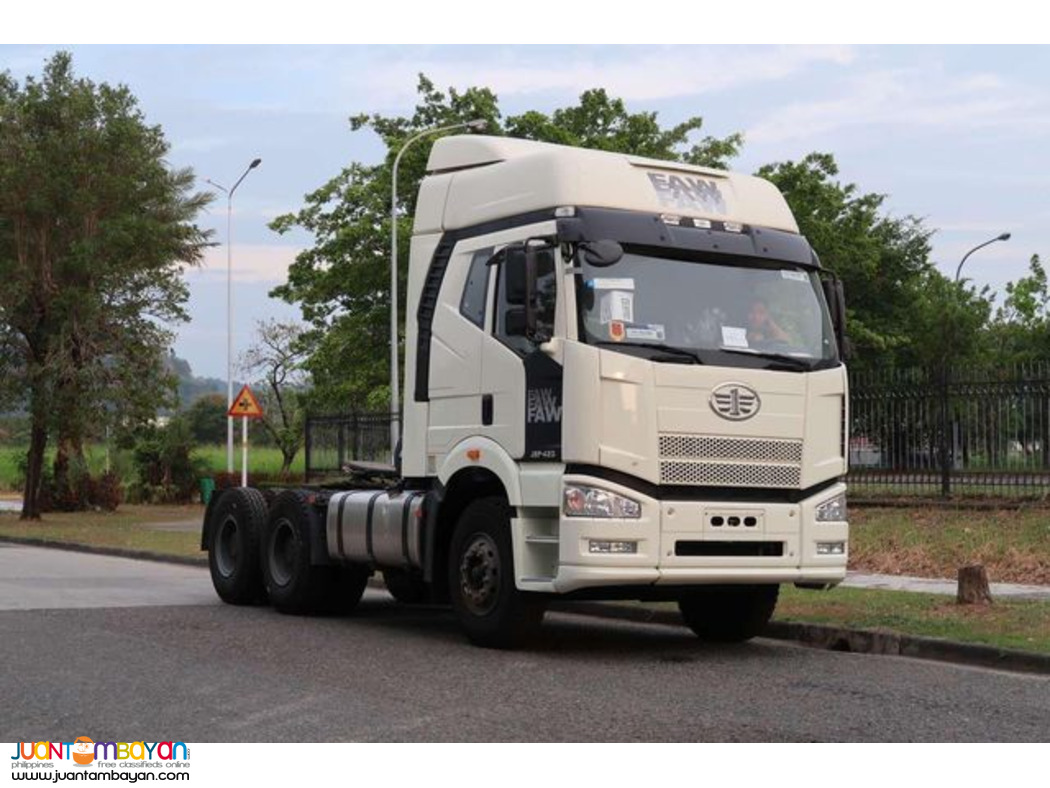 FAW J6P 10-WHEELER TRACTOR HEAD 420HP EURO 5