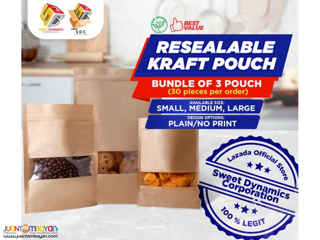 Bundle Of 3 Pouch (30pcs per order)