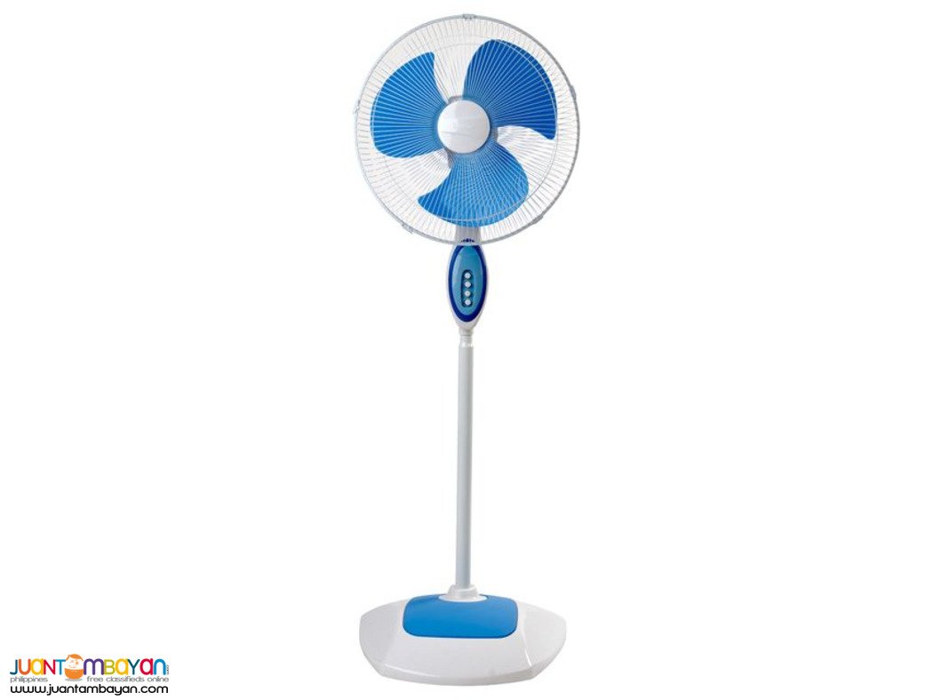 Union 16in Stand Fan With Push Buttons For Sale