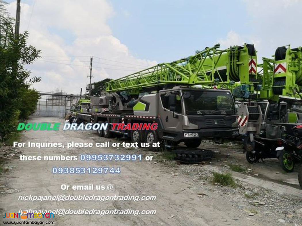 ZOOMLION ZTC550 12W TRUCK MOUNTED CRANE 55TONS,330HP EURO 2