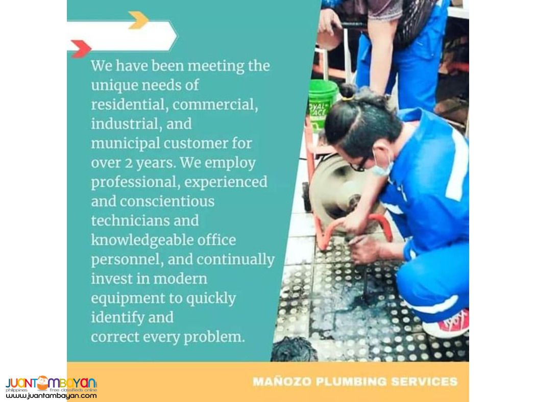 Manozo Plumbing, Declogging, and Siphoning services