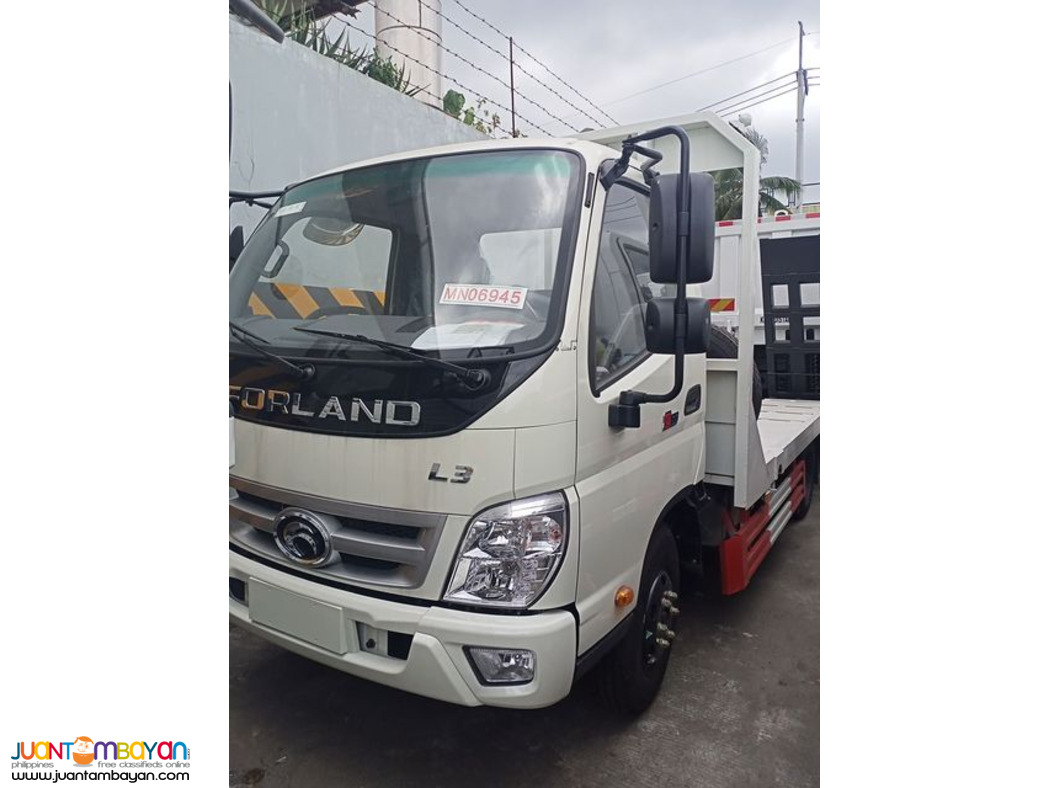 FORLAND SELF LOADER TRUCK 6W 4x2 110HP EURO 4,4200mm FLAT /LADDER